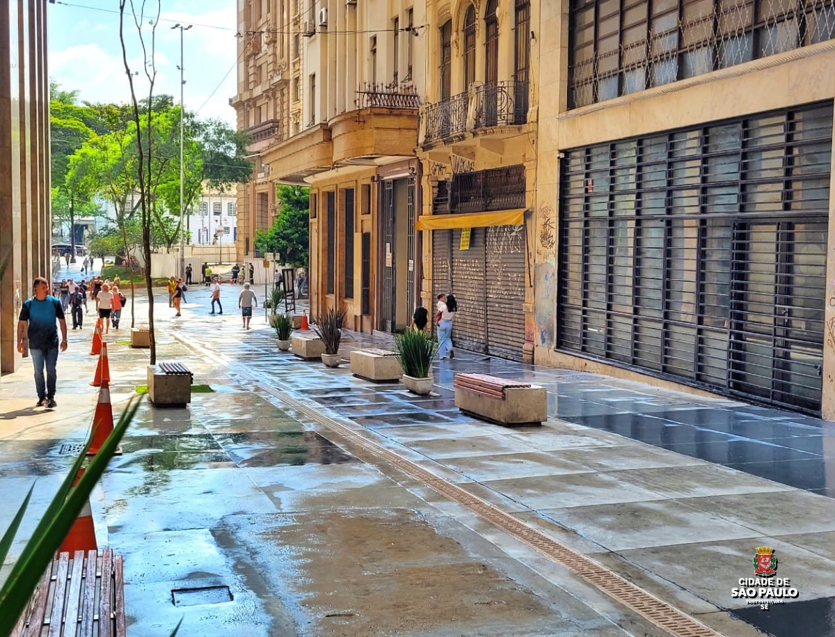 O calçadão do Triângulo Histórico de SP com nova cara – Vitrine da Paulista